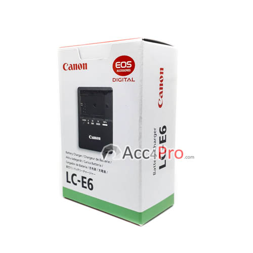 Canon LC-E6E original : แท่นชาร์จ LP-E6 แท้